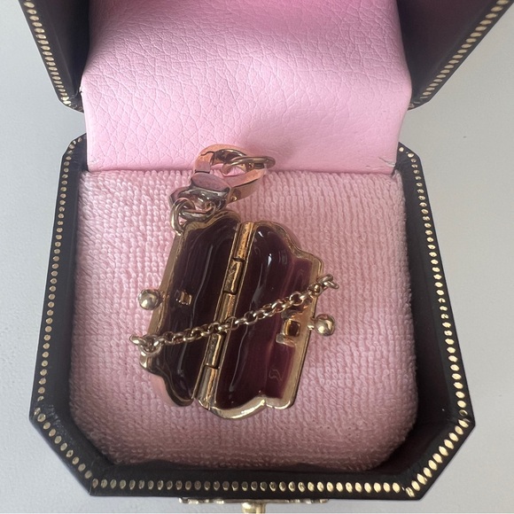 Juicy Couture | Jewelry | Juicy Couture Pink Status Bag Charm | Poshmark